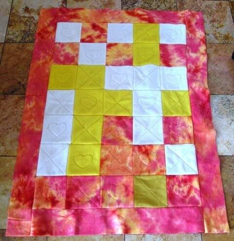 Backing Your Quilts with Polyester Fleece » New Quilters