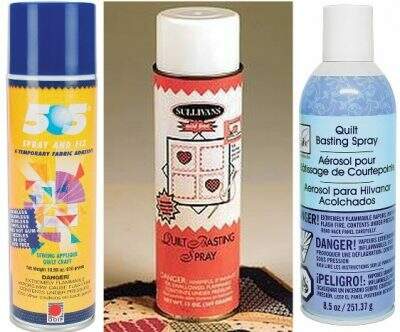 All About Spray Basting a Quilt - New Quilters