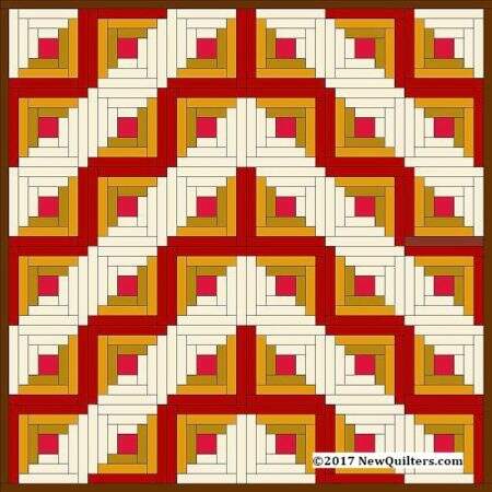 Log Cabin Quilt Pattern Gallery - New Quilters