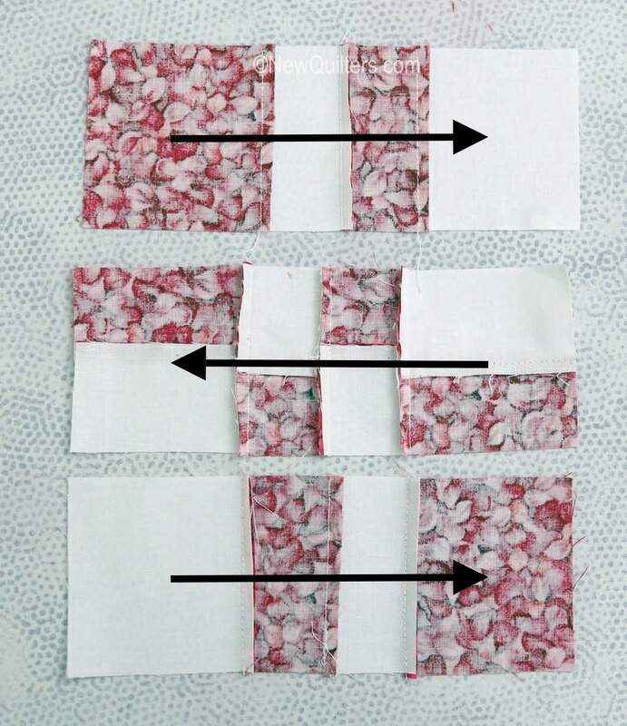 Disappearing Four-Patch Quilt Block Tutorial - New Quilters