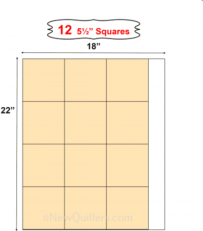 12 Ways to Cut up Fat Quarters for Quilting | New Quilters