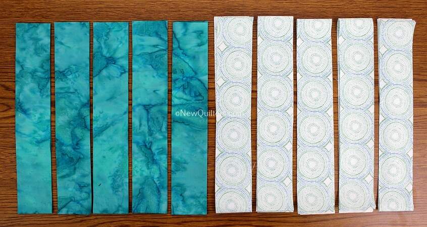 Windmill Quilt Block Strip Piecing Tutorial - New Quilters