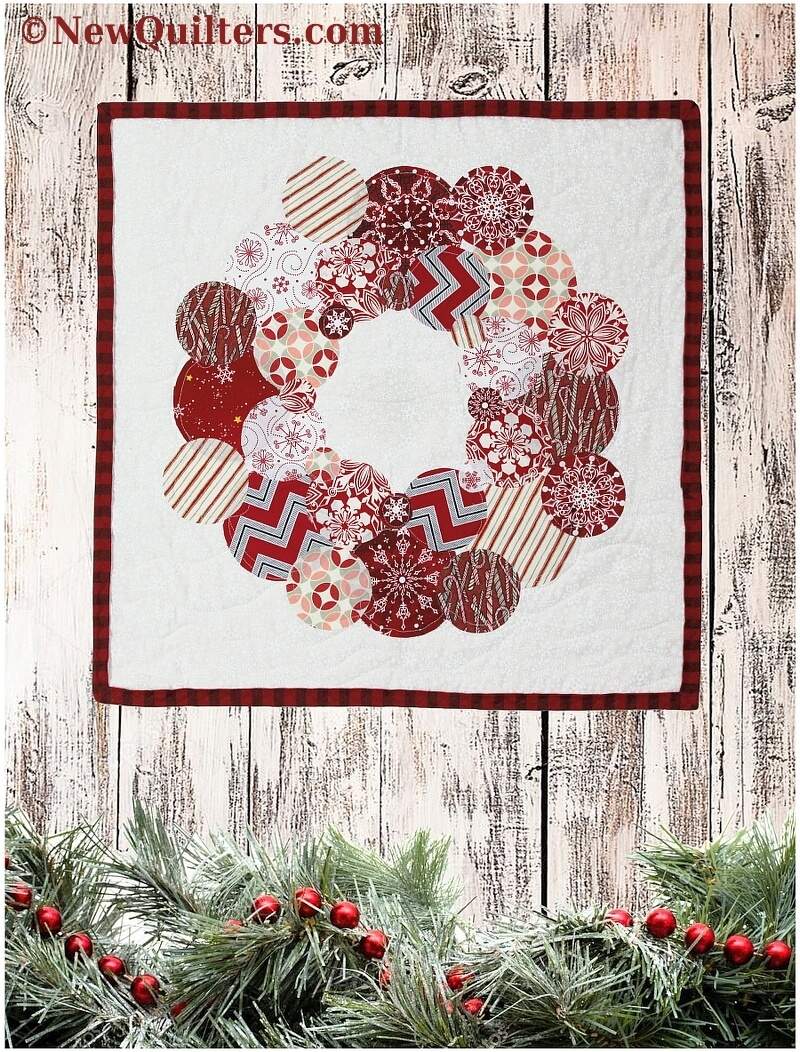 Christmas Wreath Quilts for Holiday Home Decor (Photo Gallery) | New ...