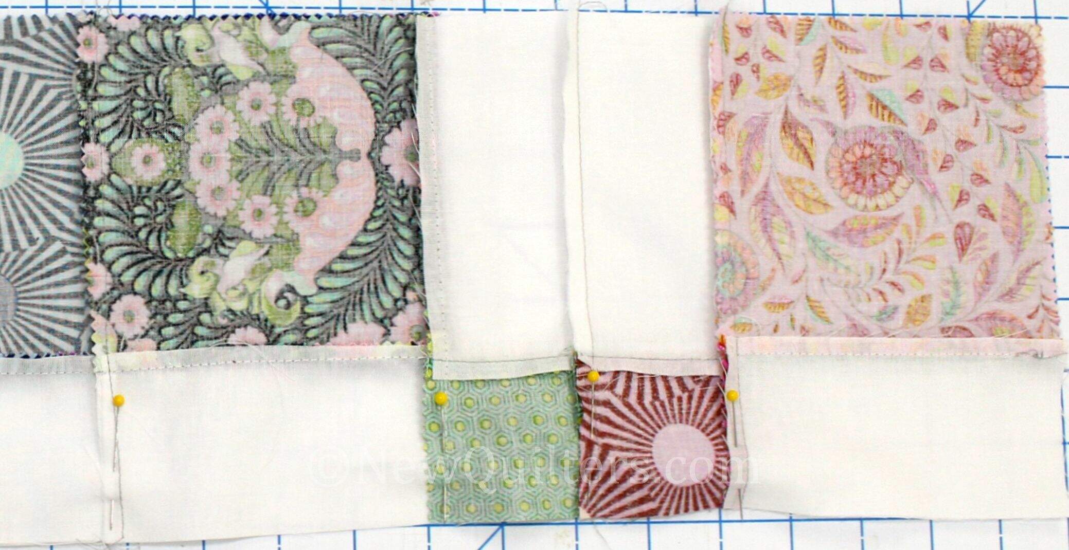 Disappearing 9 Patch Table Topper Tutorial | New Quilters