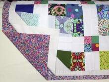 Disappearing 9 Patch Table Topper Tutorial | New Quilters