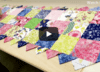 Simple Table Runner with Prairie Points - New Quilters