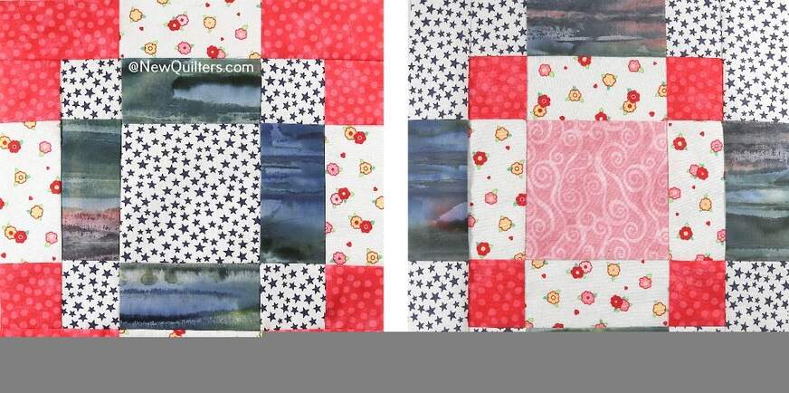 Double Disappearing Nine-Patch Blocks - Tutorial - New Quilters