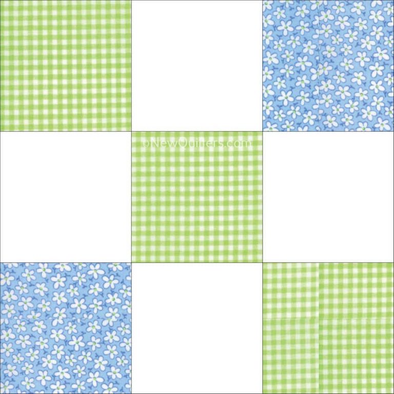 9 Nine-Patch Quilt Block Patterns from Precut Fabric Squares - New Quilters