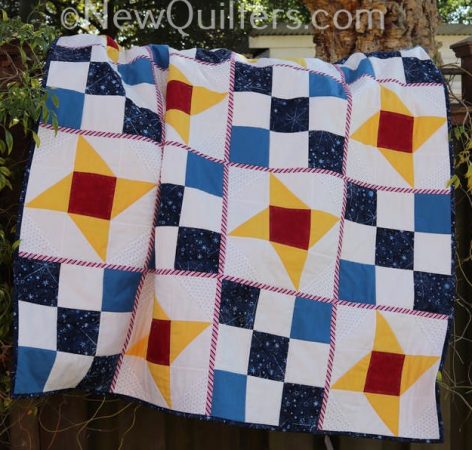 Pinwheel Layer Cake Lap Quilt - New Quilters