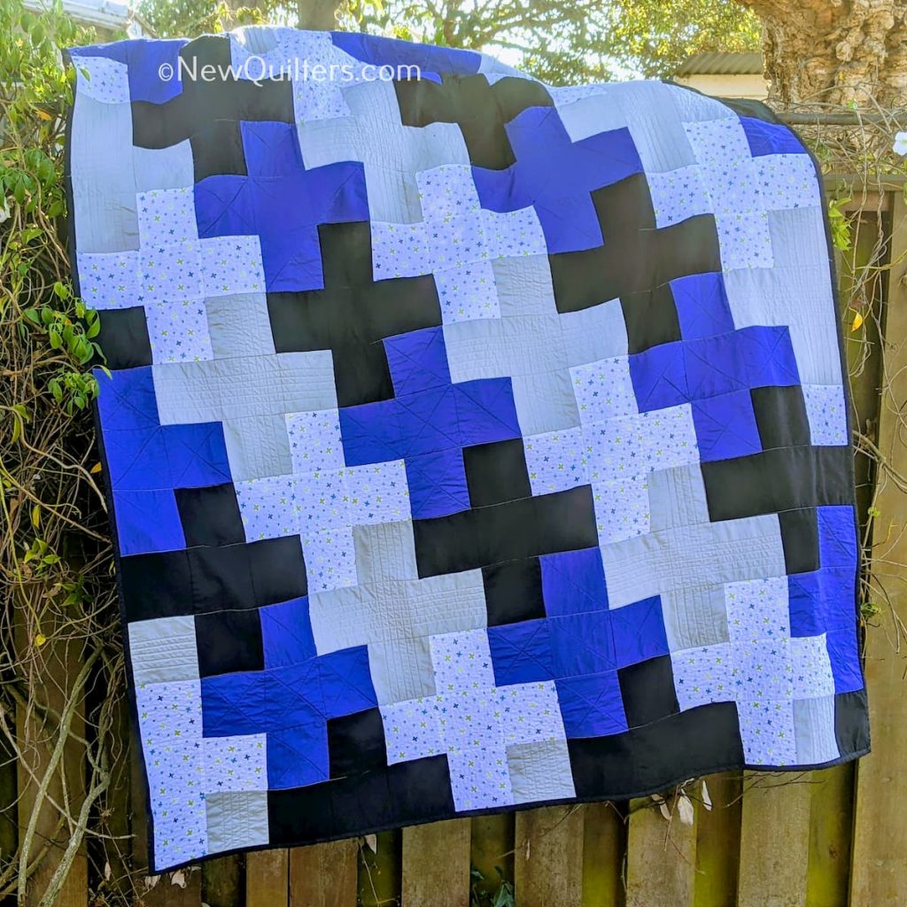 Plus One Modern Lap Quilt - New Quilters