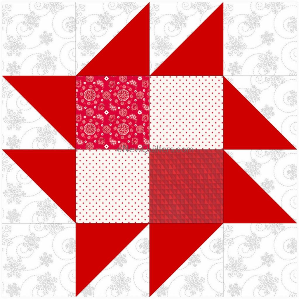 Spinning Star Quilt Block Tutorial - New Quilters