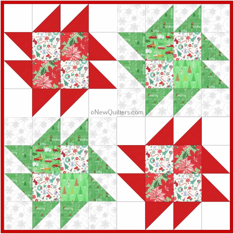 Spinning Star Quilt Block Tutorial - New Quilters