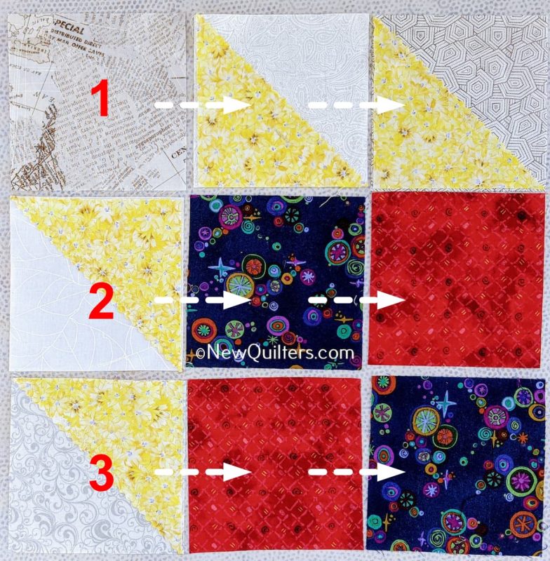 3 Ways to Sew Bear Paw Quilt Blocks — Tutorial - New Quilters